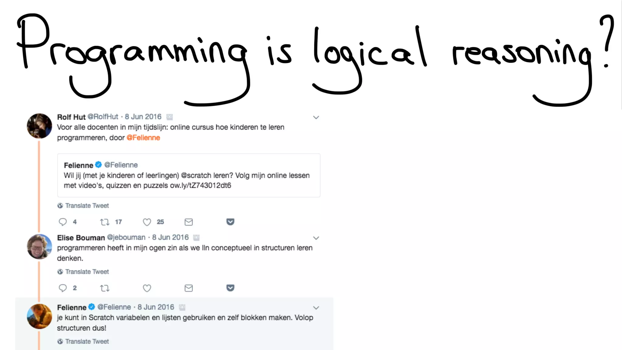 Programming is logical reasoning? | PPT