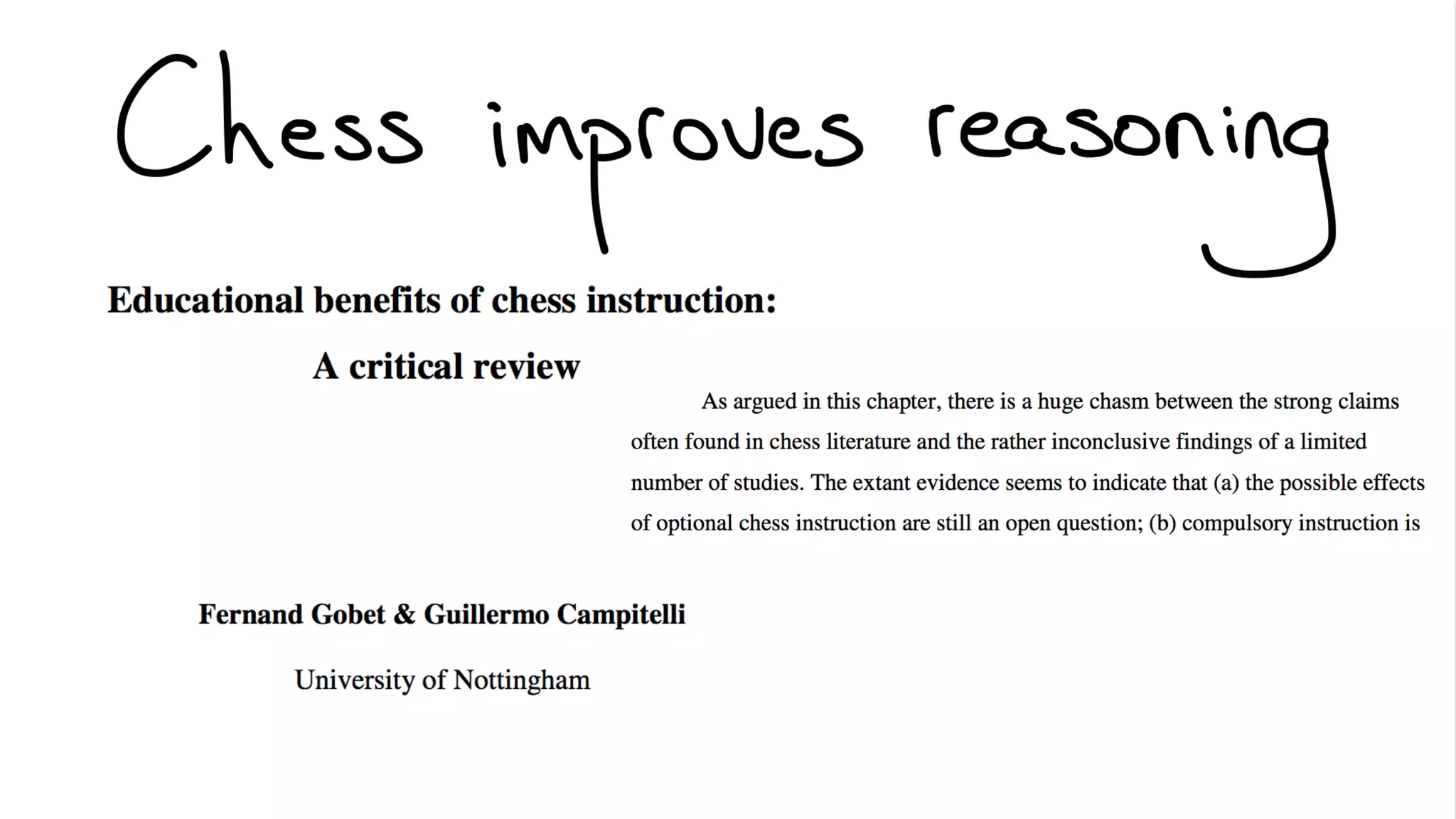 Programming is logical reasoning? | PPT