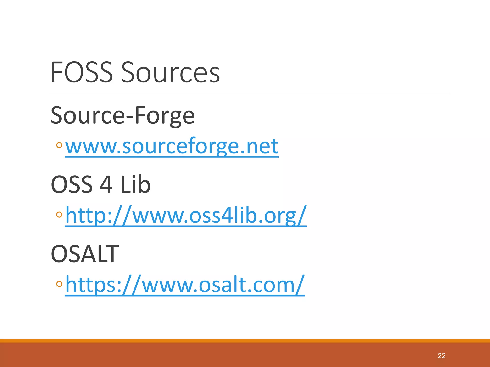 Free and Open Source Software Movement in Libraries of Pakistan | PPT