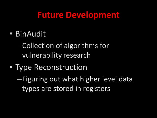 Applications of the Reverse Engineering Language REIL | PDF | Programming Languages | Computing