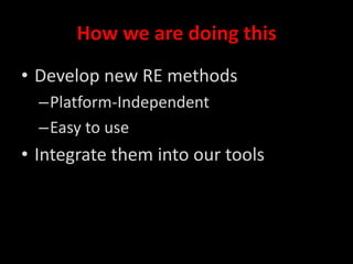 Applications of the Reverse Engineering Language REIL | PDF | Programming Languages | Computing
