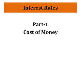 Interest Rates | PPTX