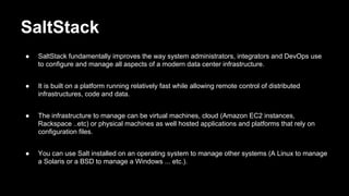 Introduction to SaltStack | PPT