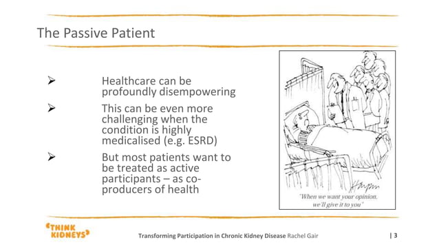 Engaging clinicians and patients in the concept and importance of ...