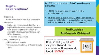a lipid lowering case in primary and secondary prevention | PDF