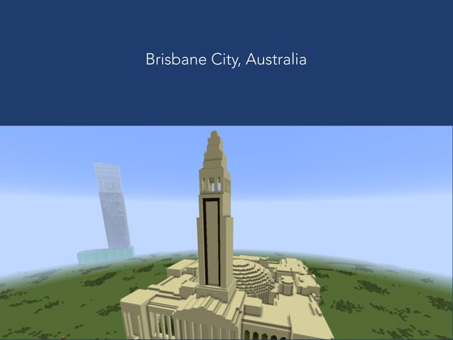 Exploring the Minecraft world using real world topographical data | PPT