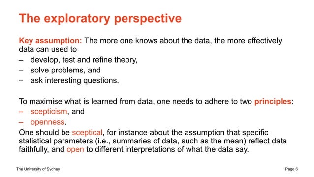 Exploratory data analysis | PPTX
