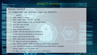 Pledge in OpenBSD | PDF