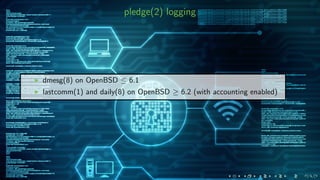 Pledge in OpenBSD | PDF