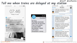 On Track with Apache Kafka®: Building a Streaming ETL Solution with Rail Data | PPT