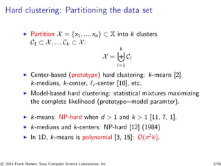 Optimal interval clustering: Application to Bregman clustering and ...