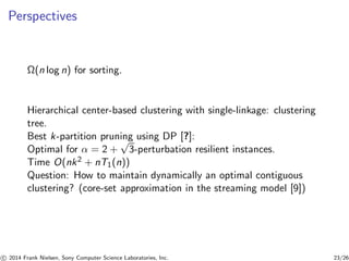 Optimal interval clustering: Application to Bregman clustering and ...