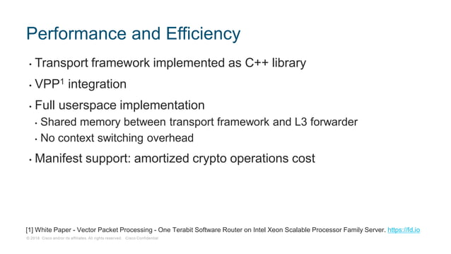 A Transport Layer And Socket Api For Hicn Design Implementation And Performance Analysis Ppt
