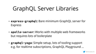 The GraphQL Ecosystem in 2018 | PDF
