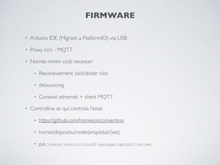 Domòtica amb Arduino, Raspberry Pi i ESP8266 | PDF