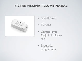 Domòtica amb Arduino, Raspberry Pi i ESP8266 | PDF