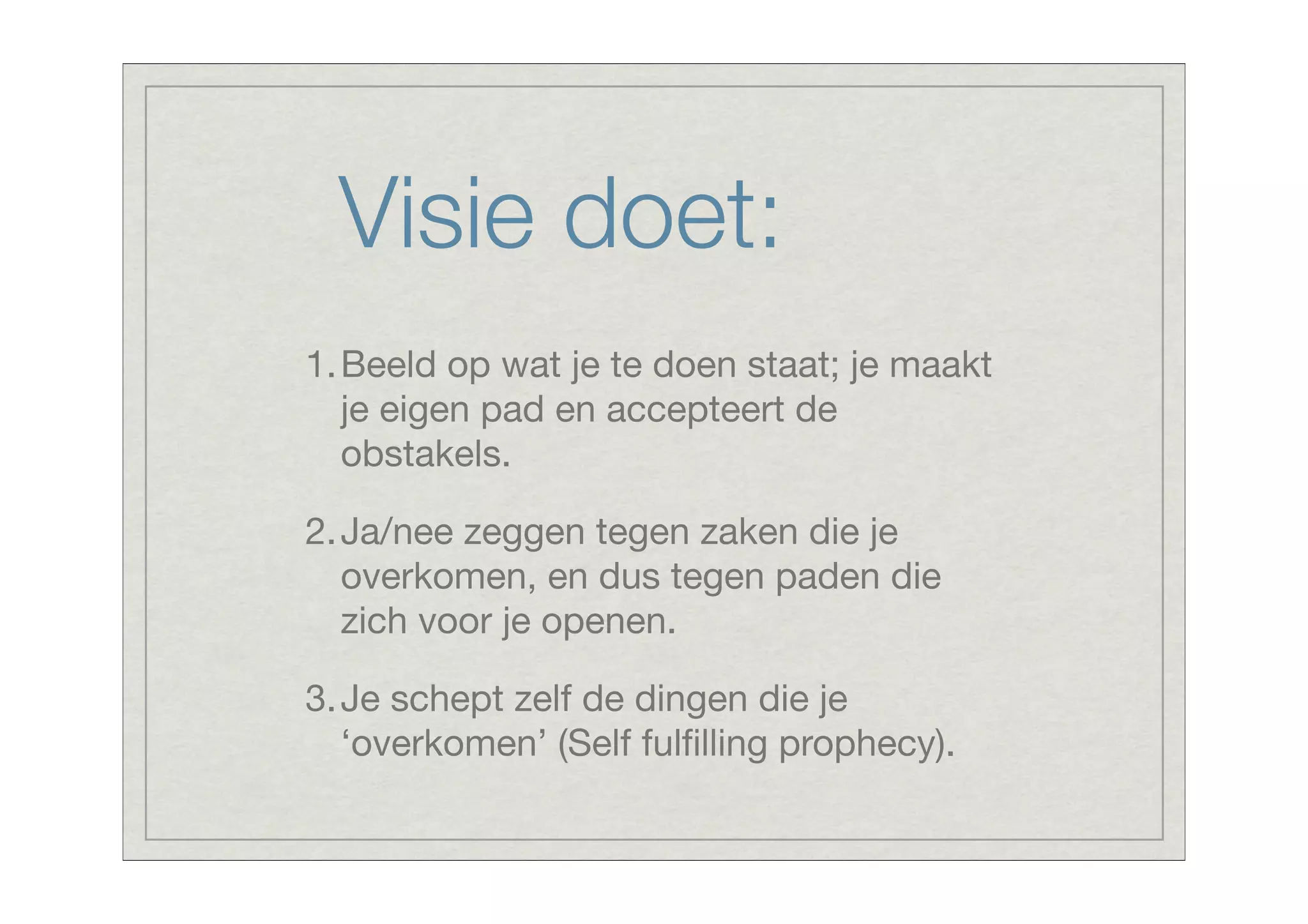 Persoonlijk Meesterschap | PDF