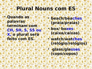 slides-plural of nouns .ppt plural of nouns | PPT