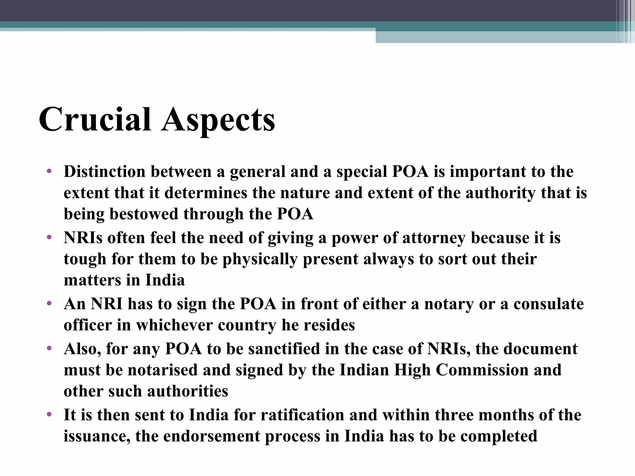 Power Of Attorney | PPT