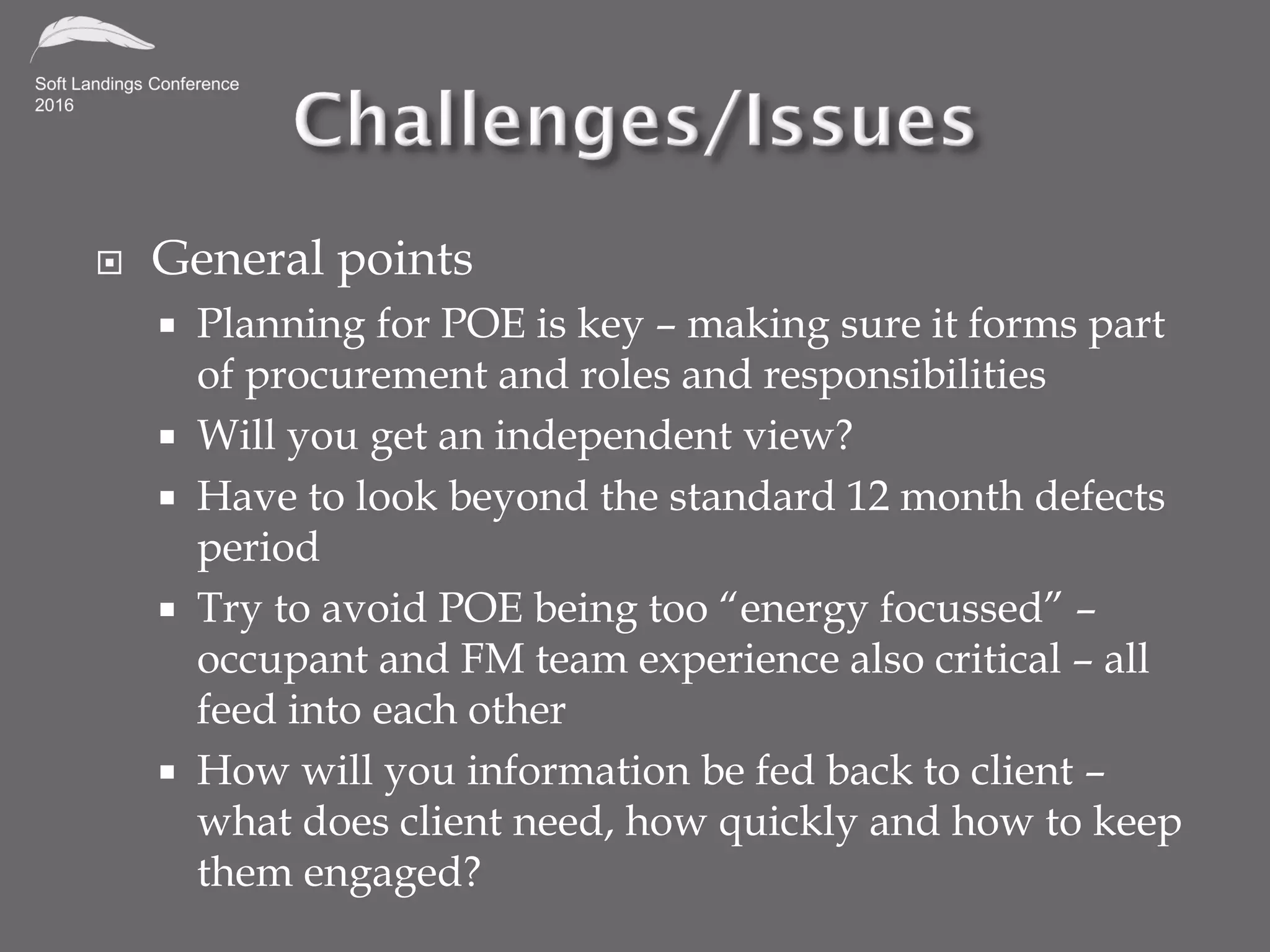 Post Occupancy Evaluation (POE) | PDF