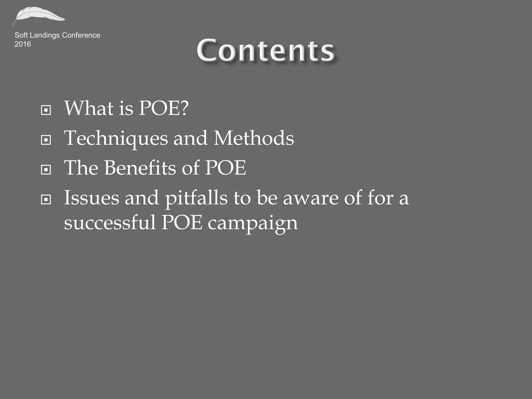 Post Occupancy Evaluation (POE) | PDF