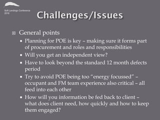 Post Occupancy Evaluation (POE) | PDF