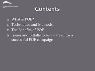 Post Occupancy Evaluation (POE) | PDF