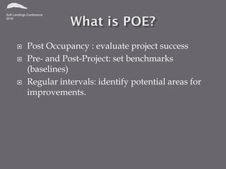 Post Occupancy Evaluation (POE) | PDF