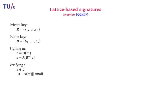 An introduction to lattice-based cryptography | PDF | Physics | Science
