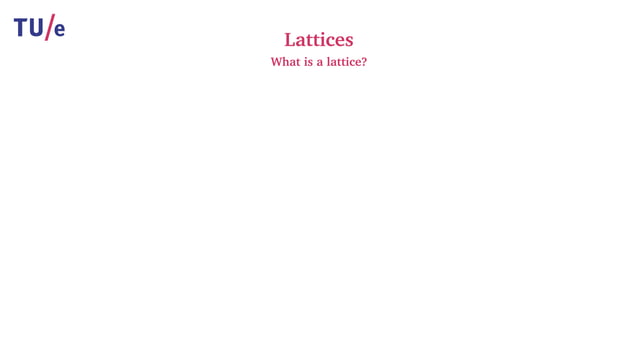 An introduction to lattice-based cryptography | PDF | Physics | Science