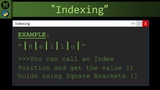 Python indexing (menard maranan) | PDF