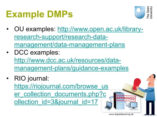 Writing successful data management plans | PPT