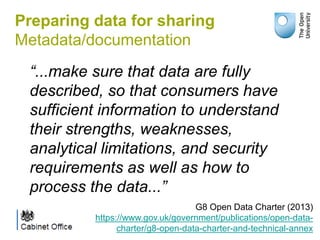 Data sharing: How, what and why? | PDF