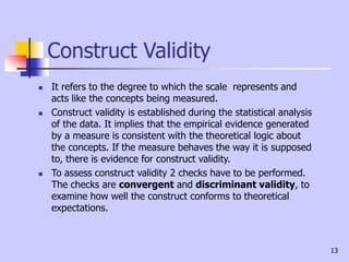 Slides--Reliability and Validity.ppt