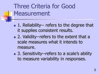Slides--Reliability and Validity.ppt