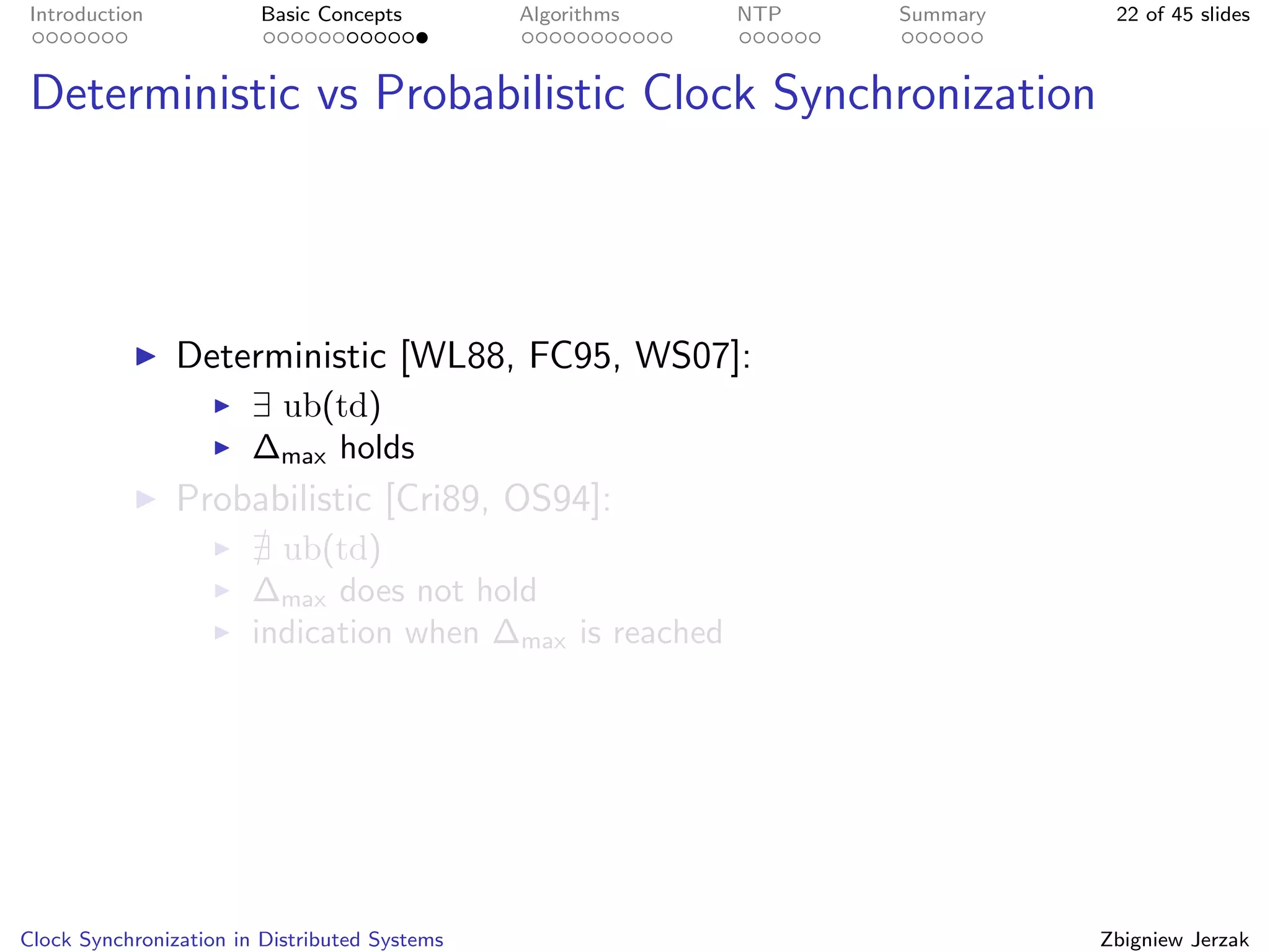 Clock Synchronization In Distributed Systems Pdf Computer Software And Applications Computing