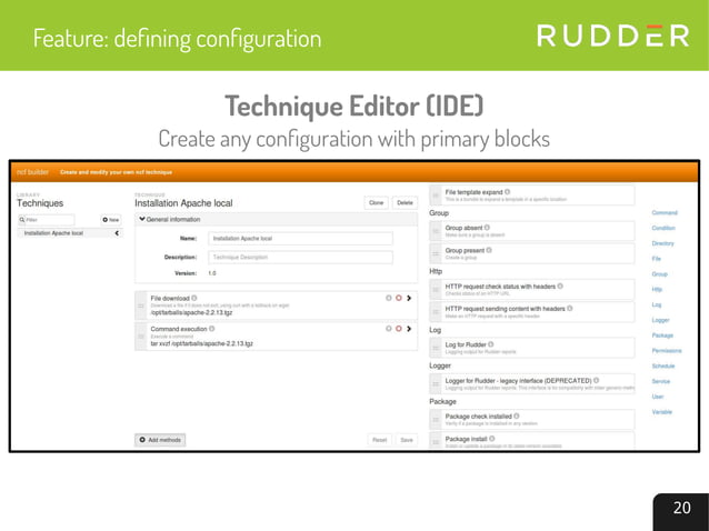 Rudder Continuous Configuration Configuration Management