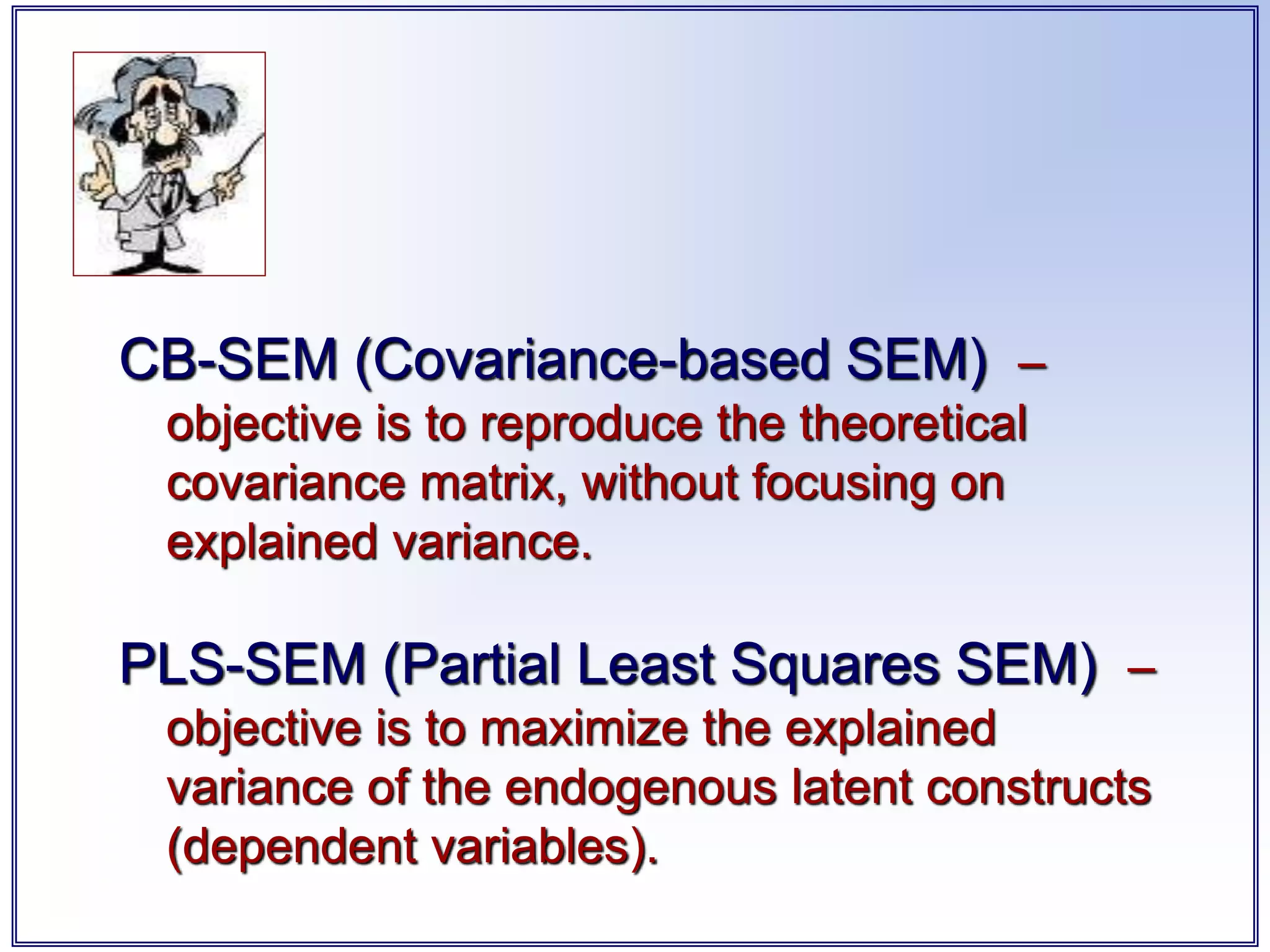 Slides sem on pls-complete | PPT
