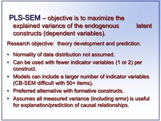 Slides sem on pls-complete | PPT