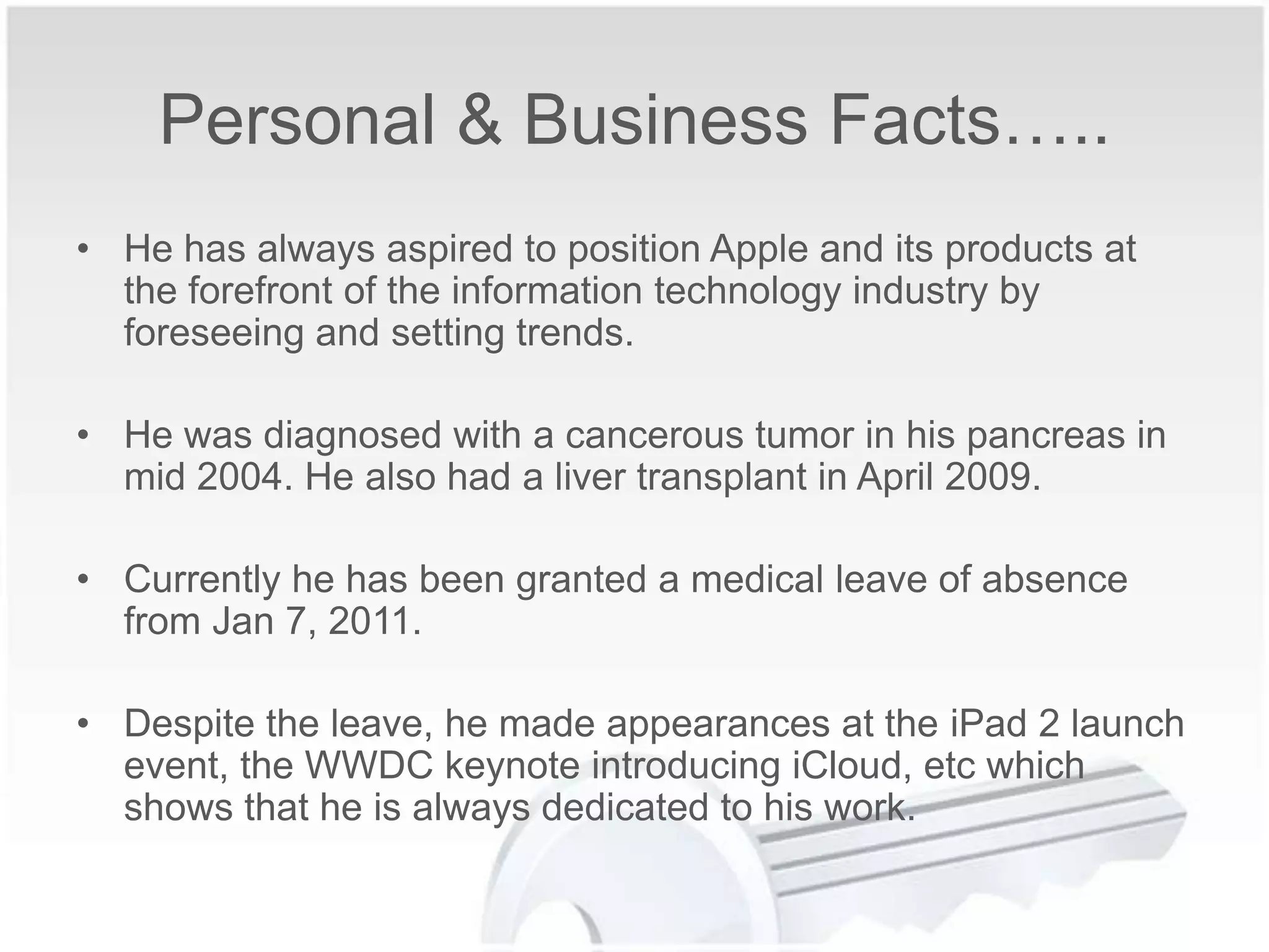 Slides steve jobs | PPTX