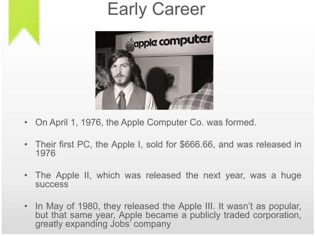 Slides steve jobs | PPT