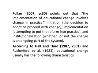 Strategies For Change and curriculum implementation.pptx