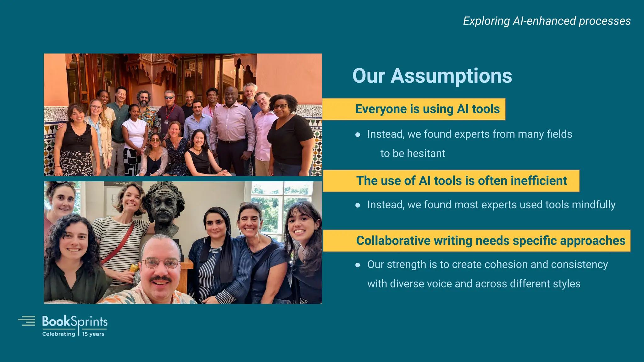 Writing, editing, and designing books with AI-enhanced tools and ...