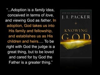 Sermon Slide Deck: "The Gift of Adoption" (Galatians 4:4-7) | PDF