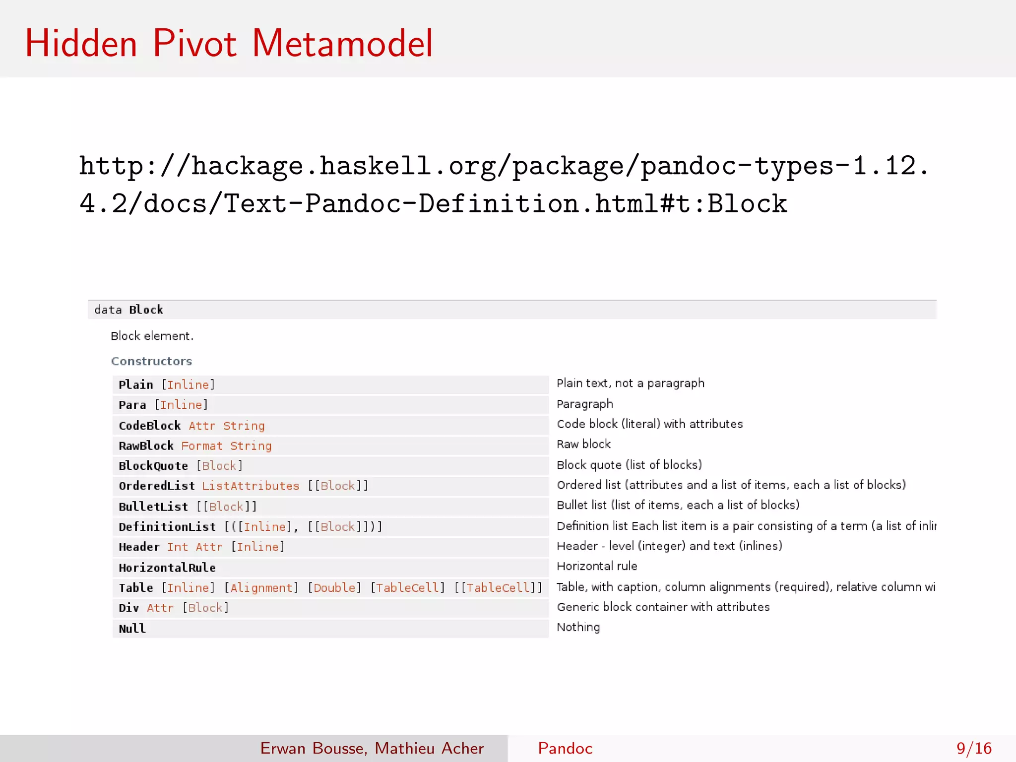 Pandoc: a universal document converter | PPT
