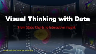 Visual Thinking with Data - From Static Charts to Interactive Insight ...