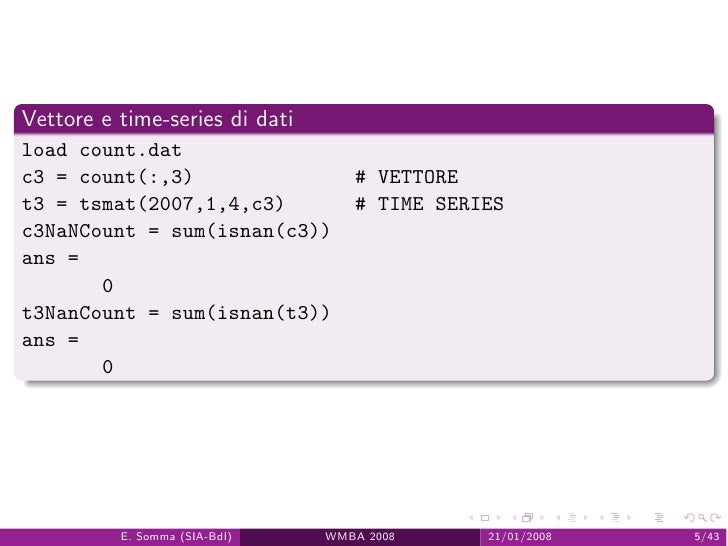 Workshop Matlab BITS Avanzato
