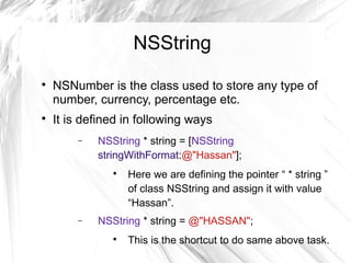 Introduction to Objective C | PPT