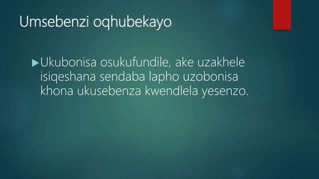 iSIZULU | PPTX
