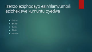 iSIZULU | PPTX